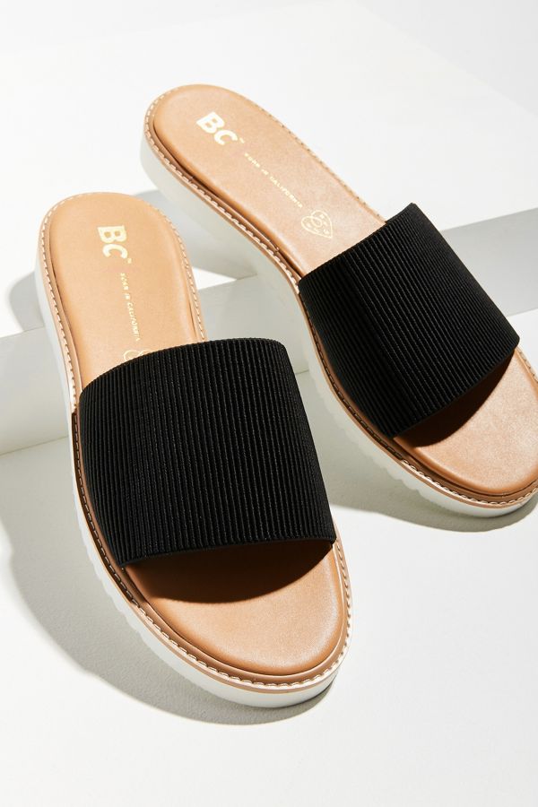 BC Footwear Cotton Candy Elastic Slide | Urban Outfitters