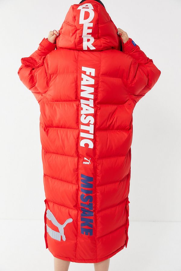 Puma X Ader Error Long Puffer Jacket | Urban Outfitters