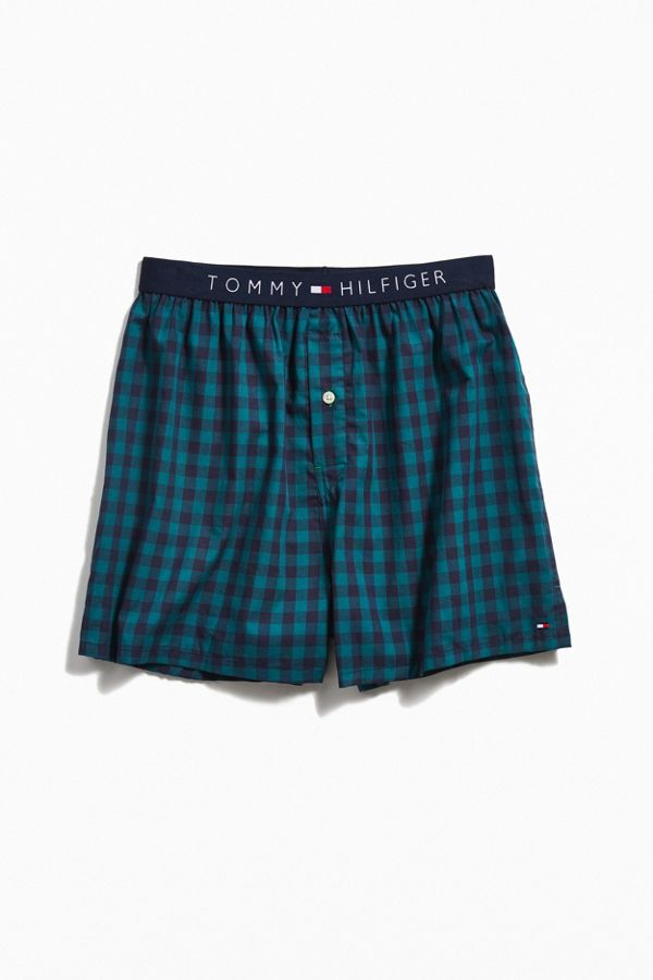 Tommy Hilfiger Checked Boxer | Urban Outfitters