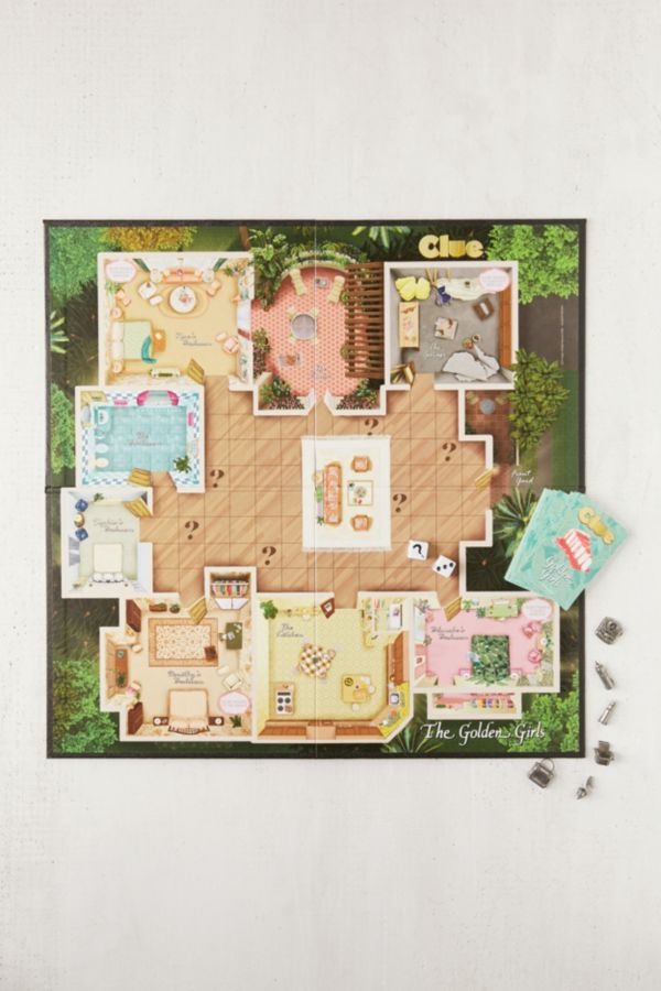 The Golden Girls Clue Game Urban Outfitters