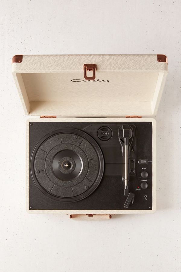 Crosley UO Exclusive Cream + Rose Gold Cruiser Bluetooth Record Player ...