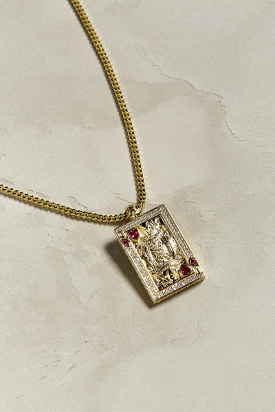 King Ice 14K Gold King Chain Necklace | Urban Outfitters