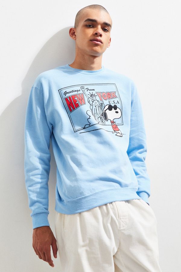 Snoopy New York Crew Neck Sweatshirt | Urban Outfitters