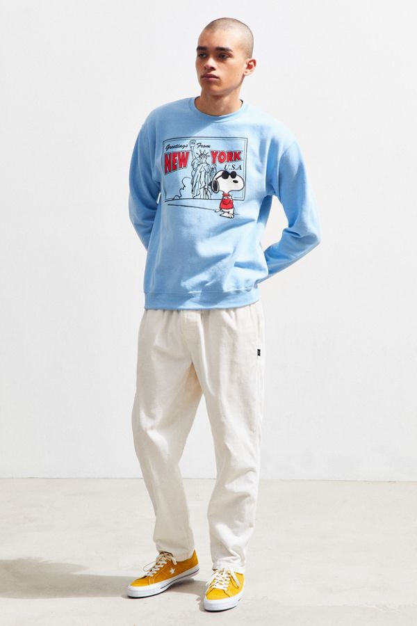 Snoopy New York Crew Neck Sweatshirt | Urban Outfitters