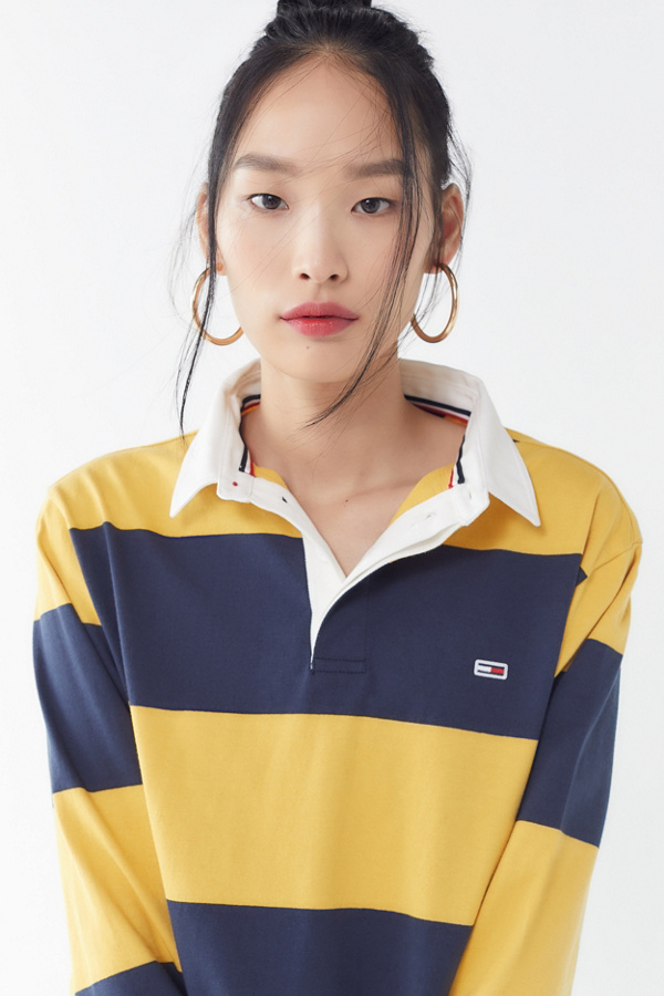 Tommy Jeans Classic Rugby Shirt | Urban Outfitters Canada