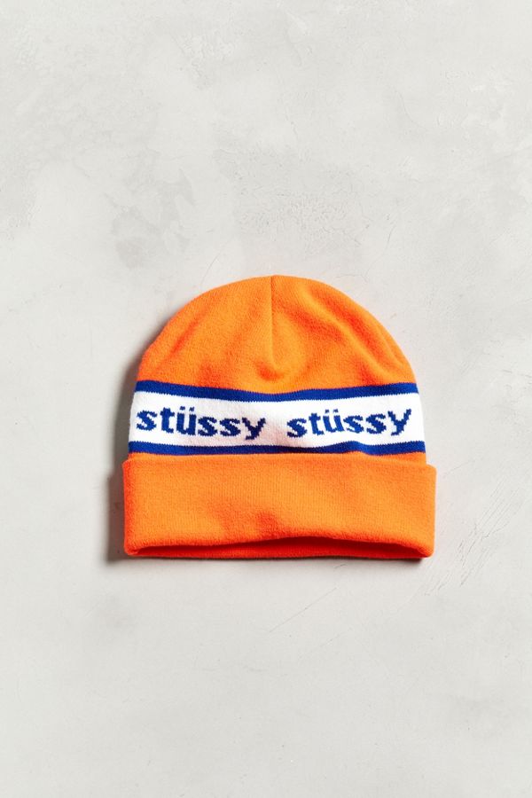 Stussy Ray Logo Beanie | Urban Outfitters