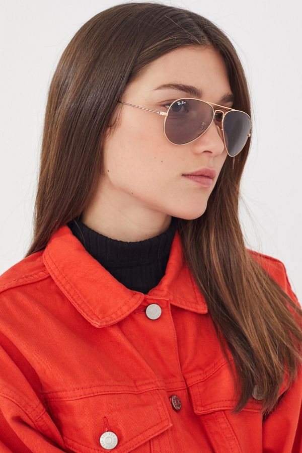 Ray-Ban Evolve Aviator Sunglasses | Urban Outfitters