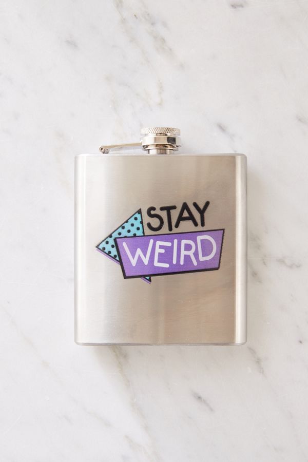 Stay Weird Flask | Urban Outfitters