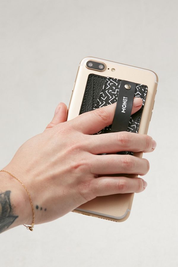 Monet Brand Patterned Phone Wallet + Grip | Urban Outfitters