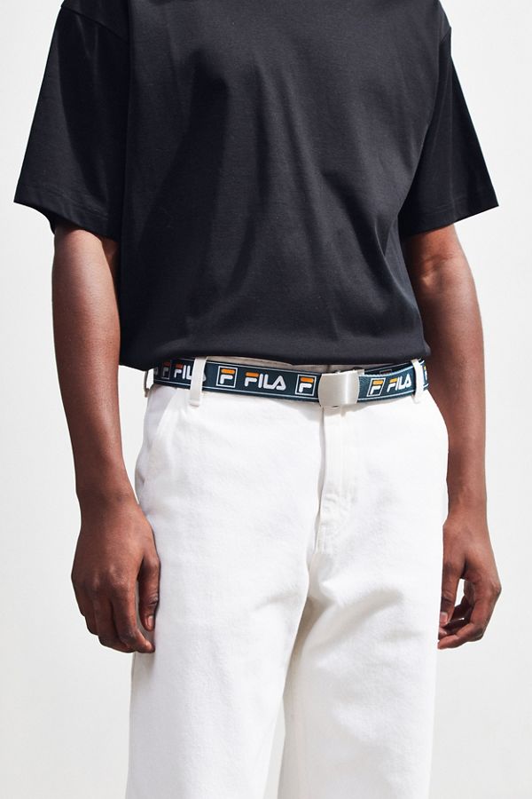 FILA Box Logo Slider Web Belt | Urban Outfitters