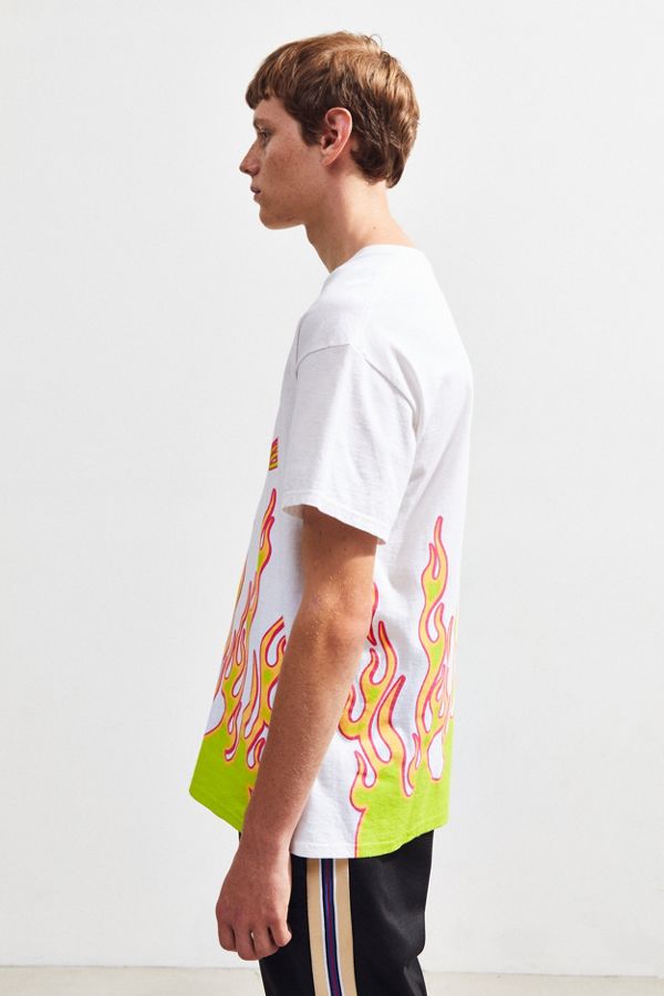 Heat Street Flames Tee | Urban Outfitters