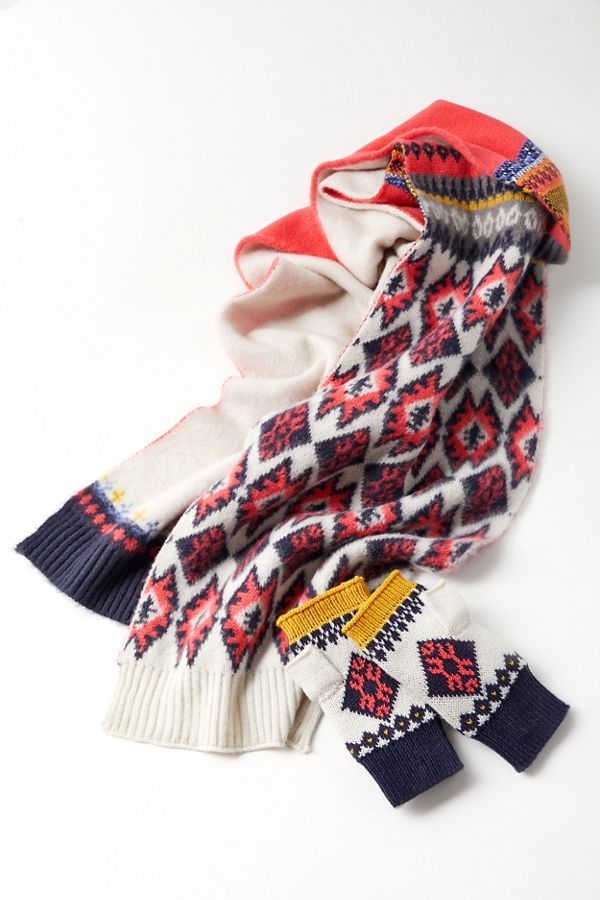 Fair Isle Scarf | Urban Outfitters
