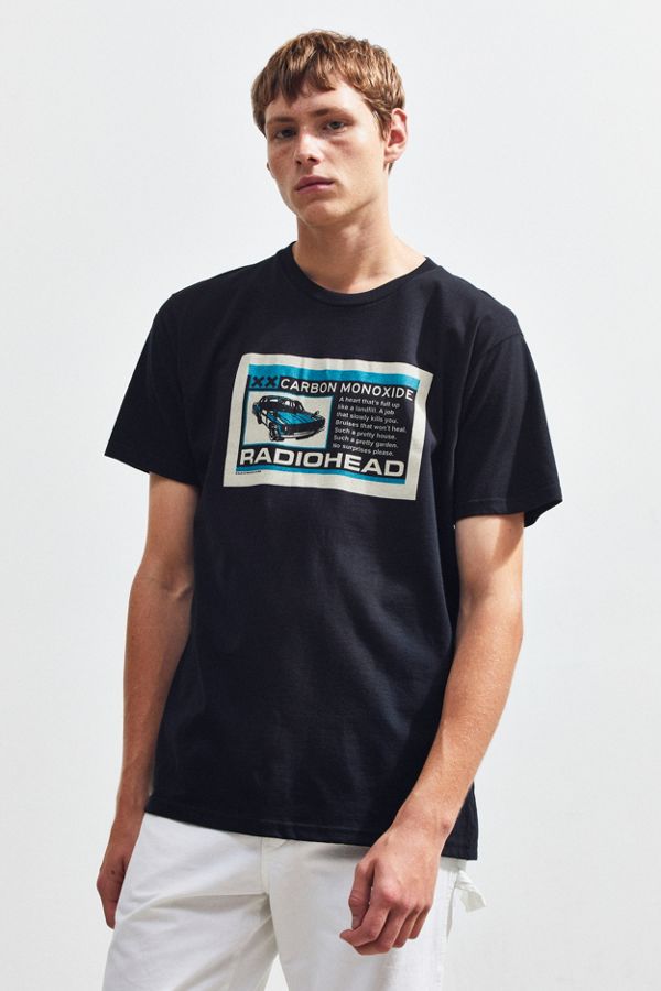 Radiohead Carbon Patch Tee | Urban Outfitters