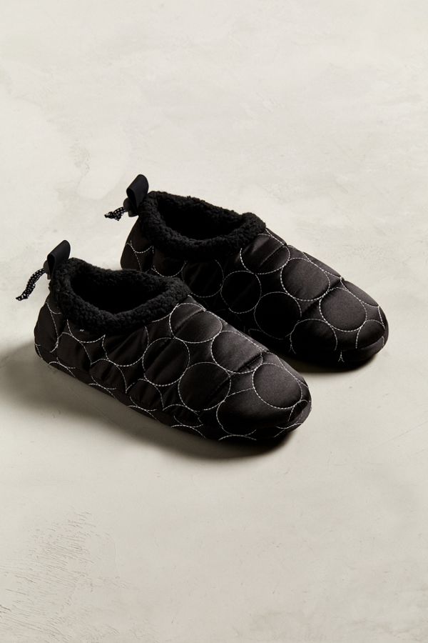 UO Nylon Polka Dot Slipper | Urban Outfitters