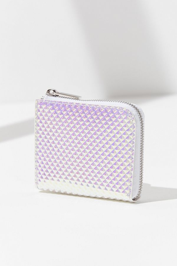 Iridescent Square Wallet | Urban Outfitters