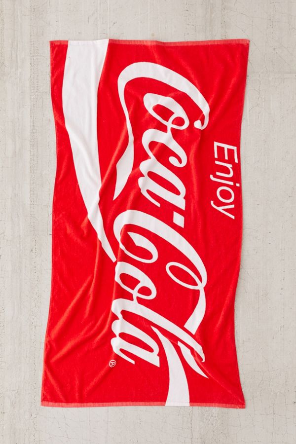 Coca-Cola Classic Beach Towel | Urban Outfitters