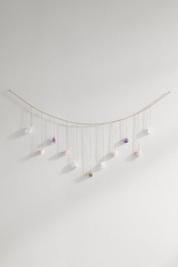 Hanging Quartz Crystal Banner | Urban Outfitters