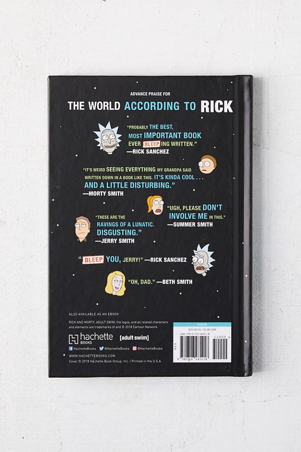 The World According to Rick (A Rick And Morty Book) By Rick Sanchez ...