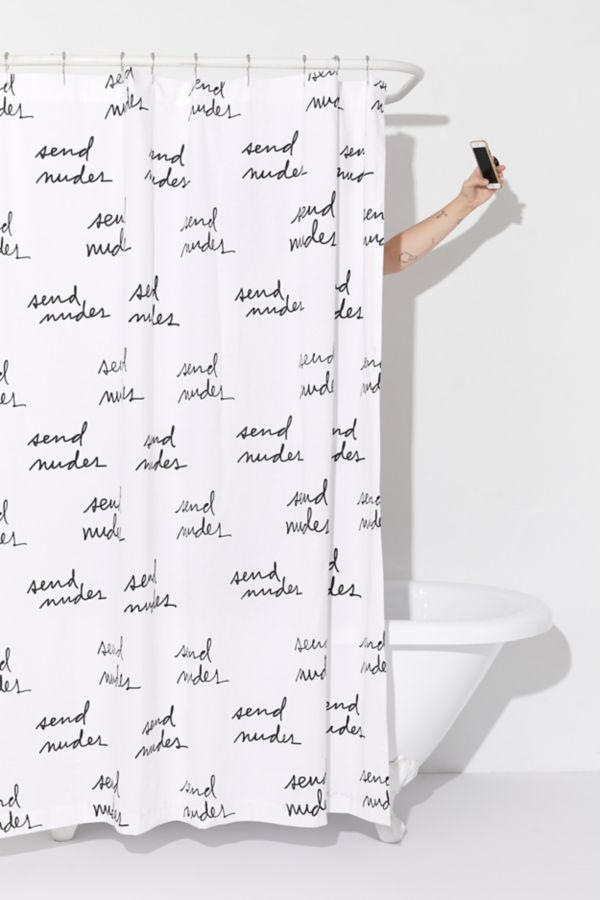 Ceramics And Theory Uo Exclusive Send Nudes Shower Curtain Urban