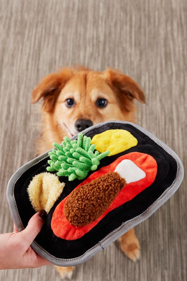 BARK Tubular TV Dinner Dog Toy | Urban Outfitters
