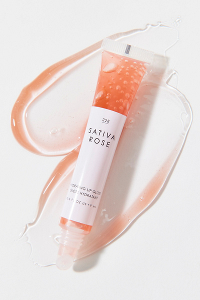 Gourmand Le Gloss Superfruit Lip Gloss In Sativa Rose | ModeSens