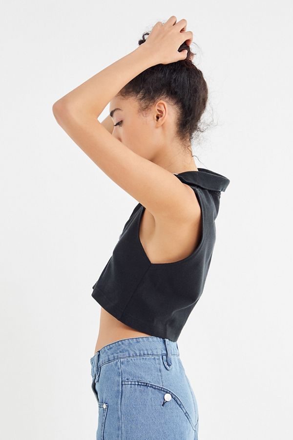 Urban Renewal Remade Sleeveless O-Ring Polo Tank Top | Urban Outfitters